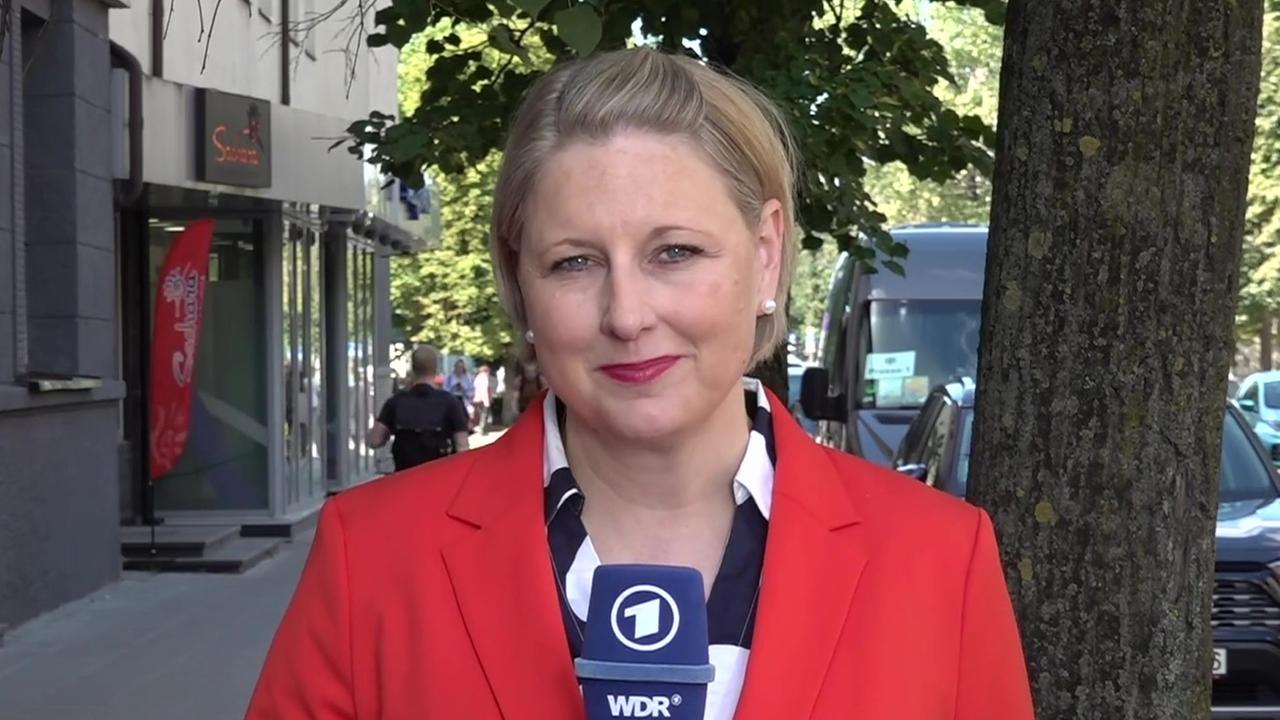 Gudrun Engel, ARD Washington, zzt. Vilnius, zur NATO-Perspektive für ...