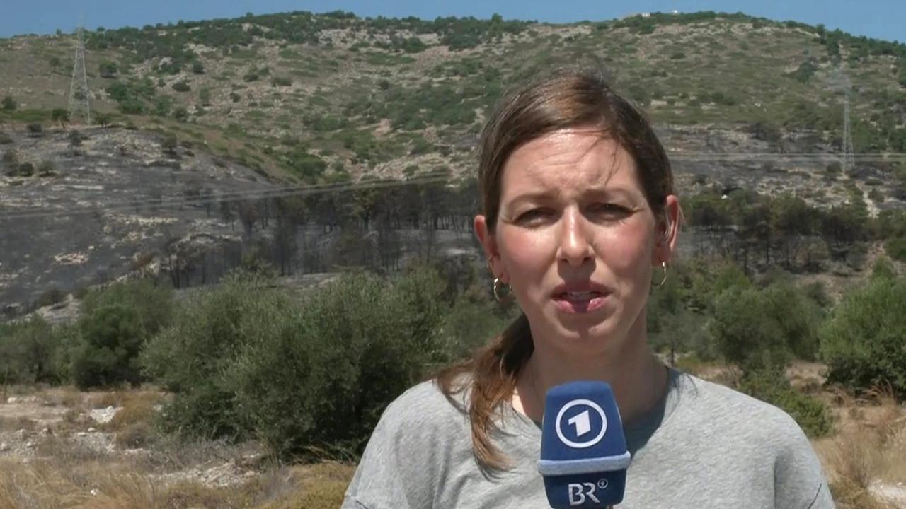 "Ab Donnerstag soll es von 45 Grad auf 35 runtergehen", Katharina ...