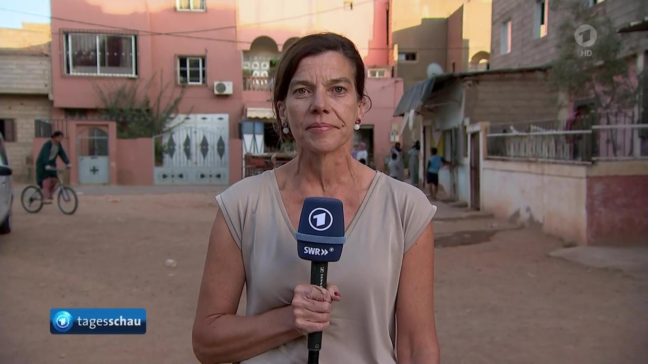Kristina Böker, ARD Madrid, zzt. Skhour Rahmna, zur Situation im ...