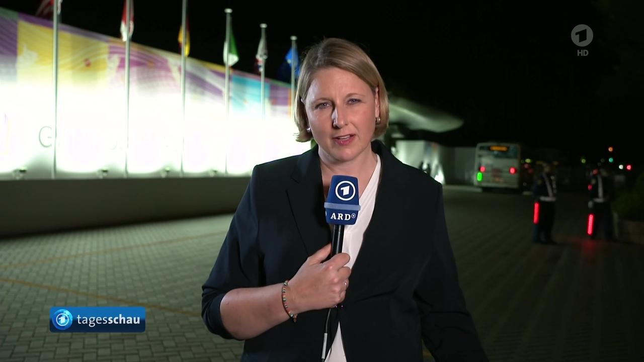 Gudrun Engel, ARD Washington, zzt. Hiroshima, zum Treffen der G7 ...