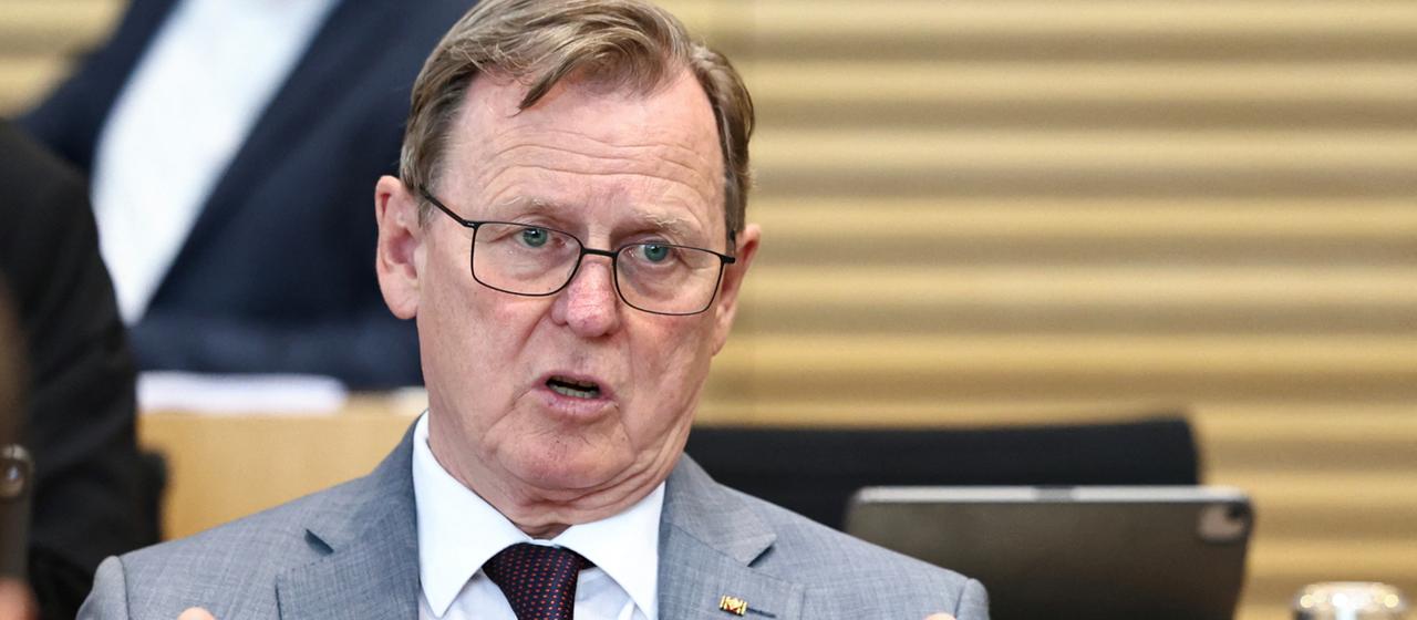 Ramelow: Bin kein "ständiger Mehrheitsbeschaffer" für die CDU ...