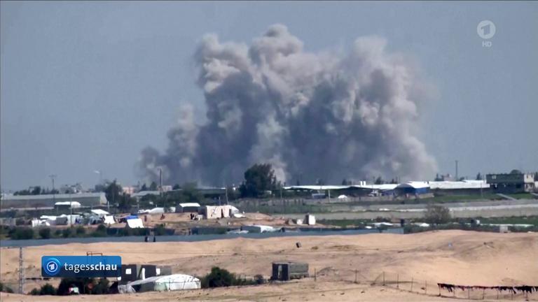 Angriffe der israelischen Armee auf südlichen Gazastreifen | tagesschau.de