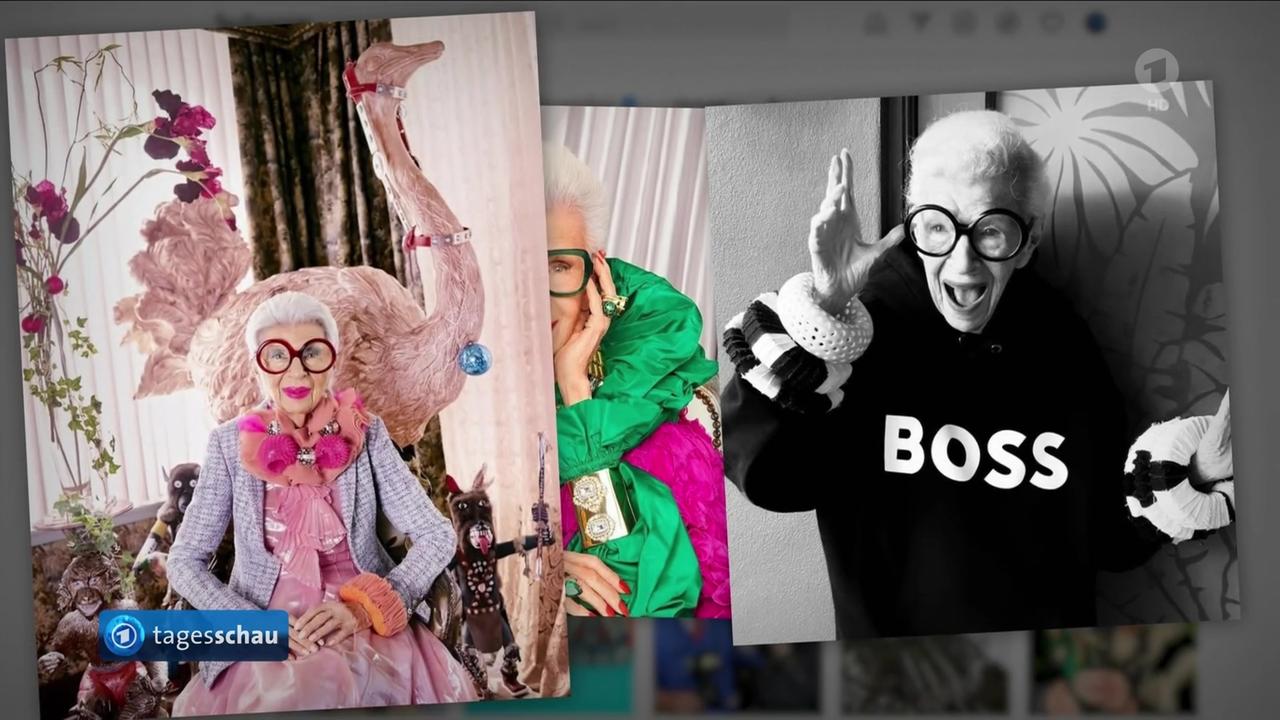 New Yorker Designerin Iris Apfel mit 102 Jahren gestorben | tagesschau.de