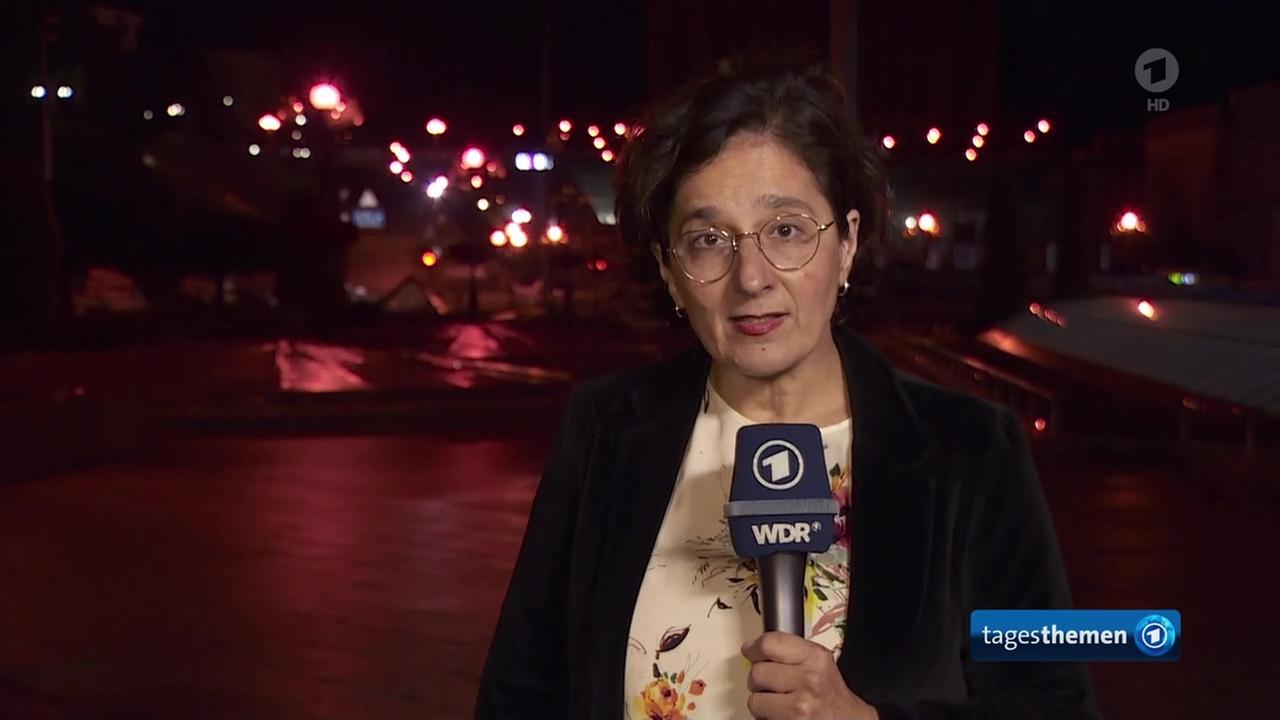 Isabel Schayani, WDR, zzt. Kiew/Ukraine, wie kann die Ausfuhr von ...