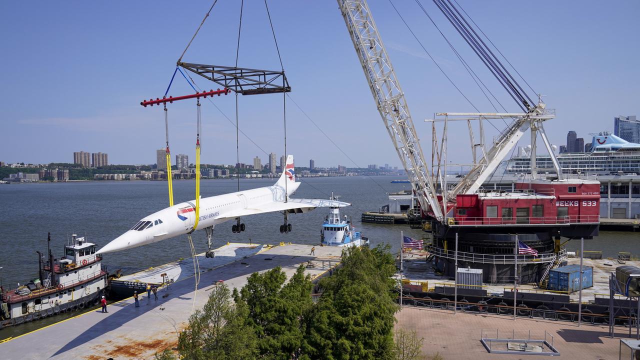 Renovation Process of New York's Decommissioned Concorde for Spring ...