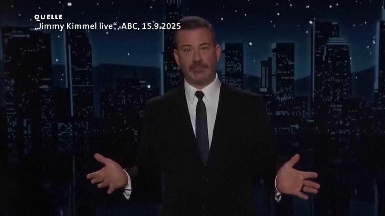Show des US Late-Night-Hosts Jimmy Kimmel wird nach dessen Äußerungen ...