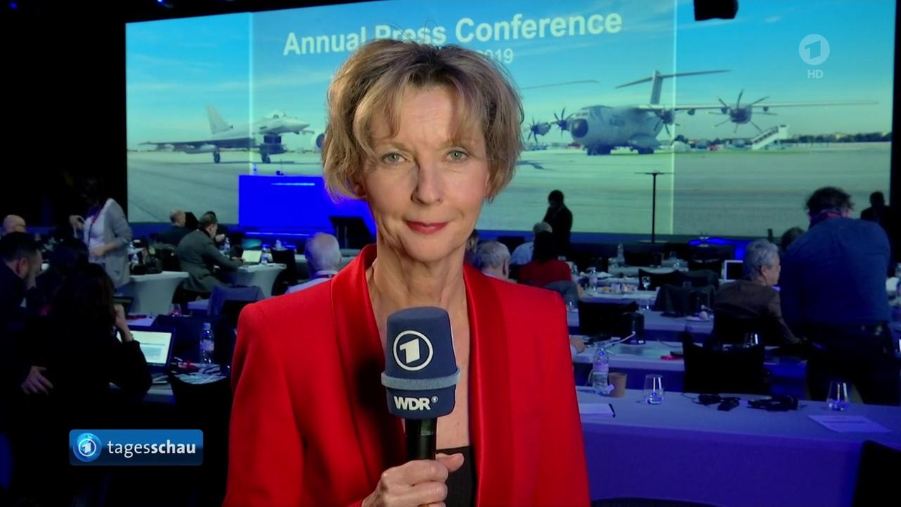 Sabine Rau, ARD Paris, über den Verlust des A380 für Airbus | tagesschau.de