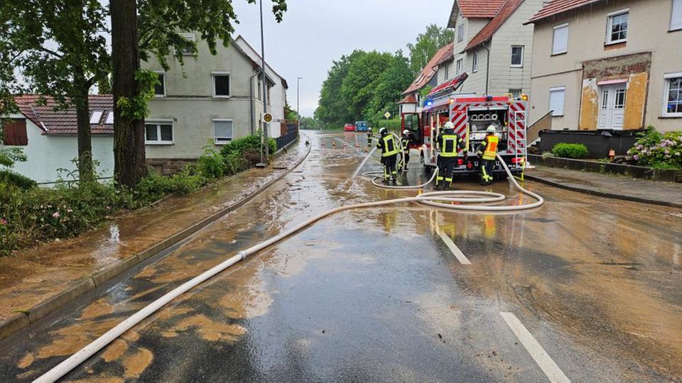 Hessen: Hessen: Die Unwetter sind durch, Gewitter auch in der neuen ...