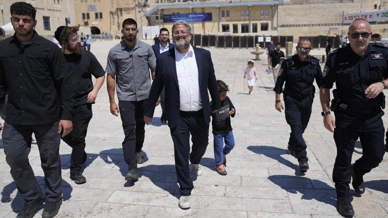 Nahost-Liveblog: ++ Berlin verurteilt Tempelberg-Besuch von Ben-Gvir ++ | tagesschau.de