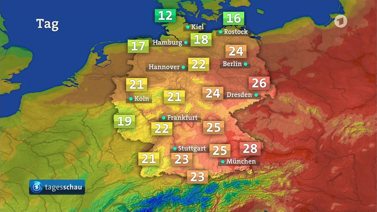 Die Wetteraussichten | tagesschau.de