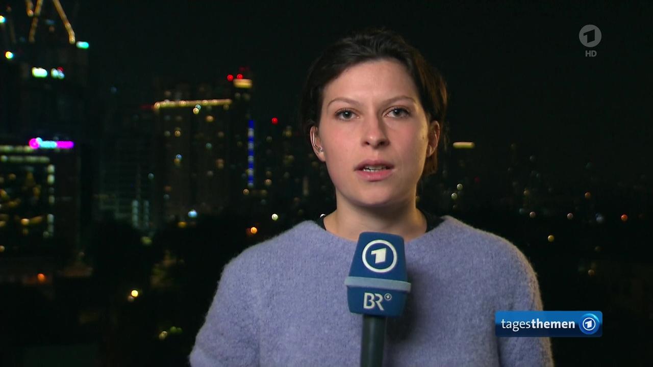 "Netanyahu hat sich bisher noch nicht geäußert", Hanna Resch, ARD Tel ...