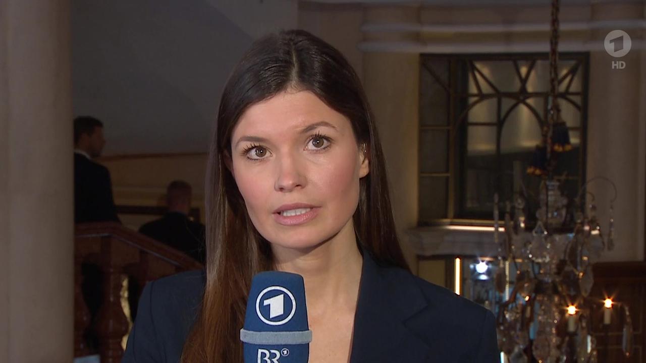 Melanie Marks, BR, zu den Beratungen über den Krieg im Nahen Osten bei ...