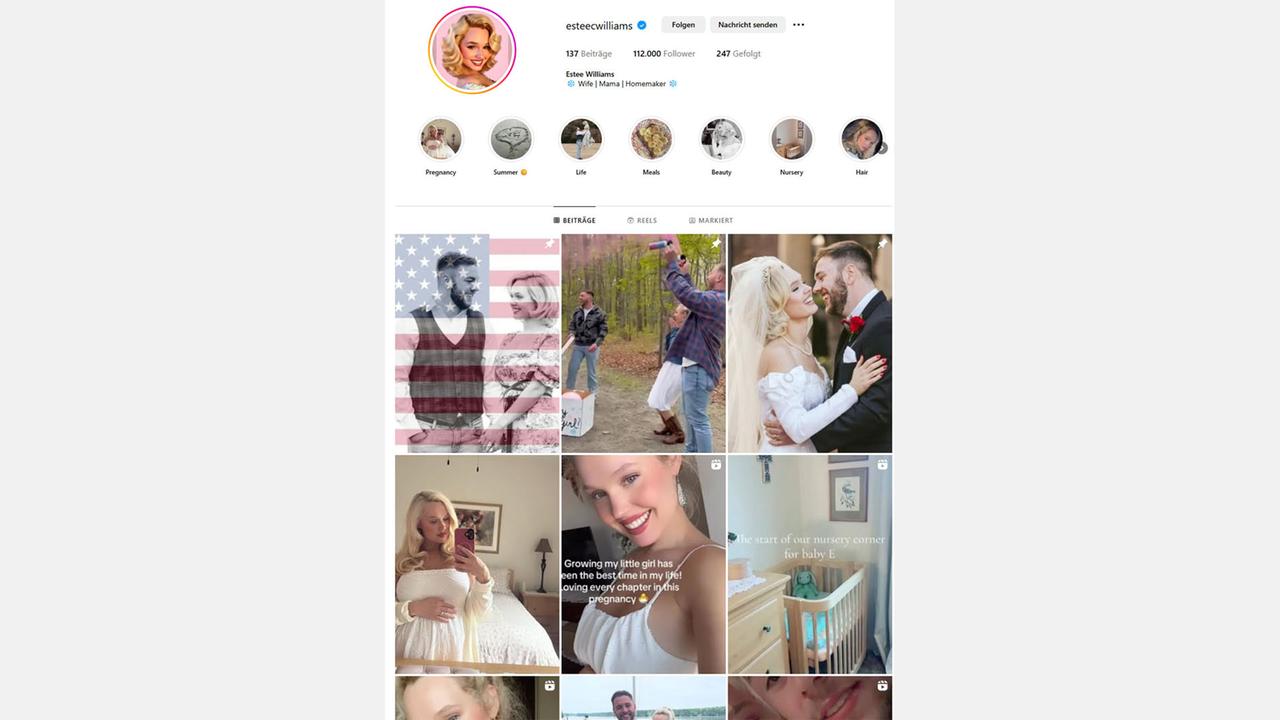 Tradwives: US-Influencerinnen preisen ultra-konservativen Lifestyle ...