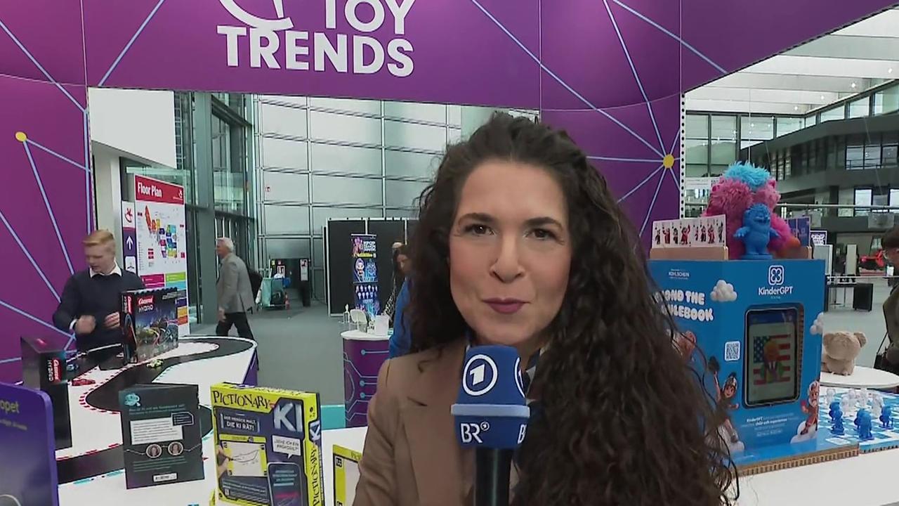 Rika Dechant, BR, zu den Trends der 75. Spielwarenmesse in Nürnberg ...