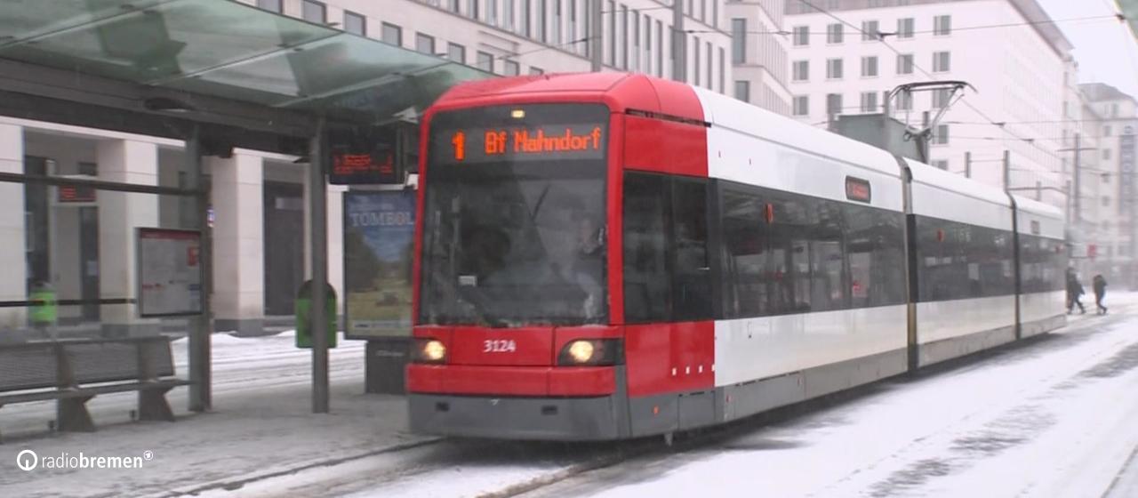 Bremen: Busse und Bahnen fahren trotz Schnees in Bremen wieder nach Plan | tagesschau.de
