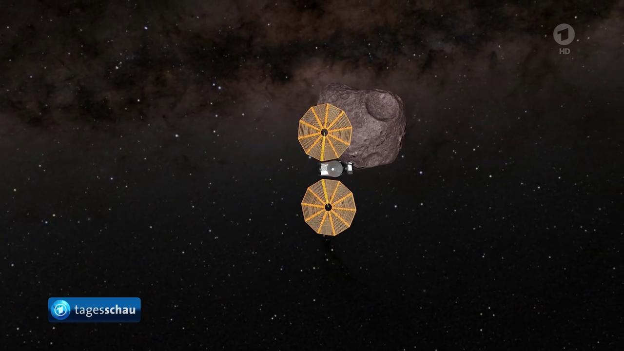NASA-Weltraumsonde Lucy nimmt Asteroiden Dinkinesh für Forschungszwecke ...