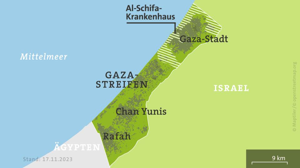 Mehrere Tote bei Einschlägen im Norden und Süden des Gazastreifens | tagesschau.de