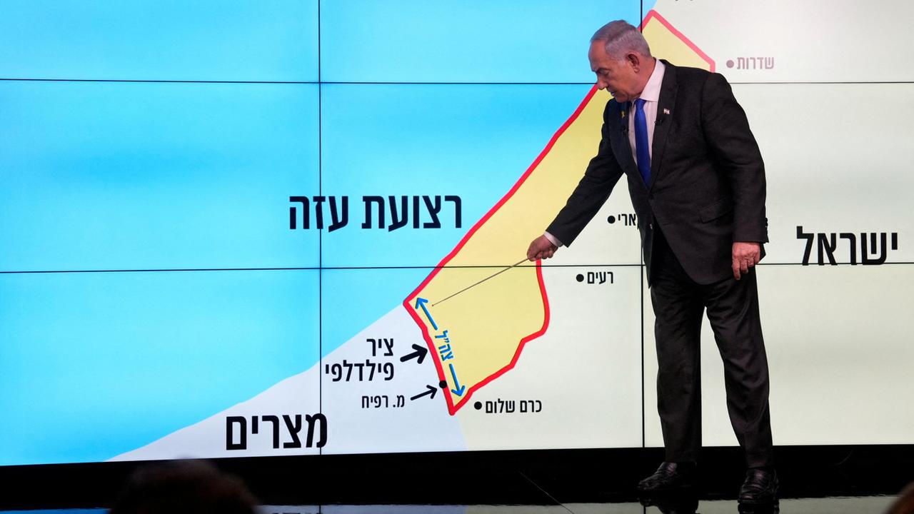 Philadelphi-Korridor: Der Eiertanz des Benjamin Netanyahu | tagesschau.de
