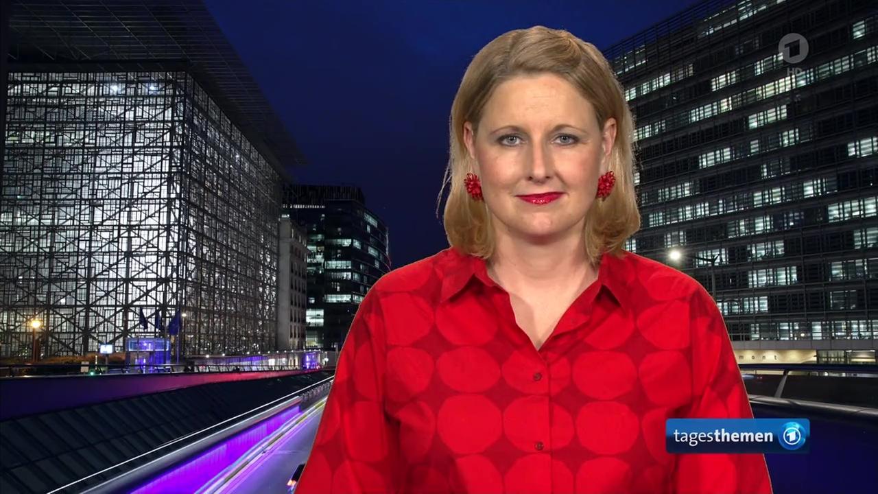 Gudrun Engel, ARD Brüssel, zu der Sanktions-Vereinbarung der EU gegen ...