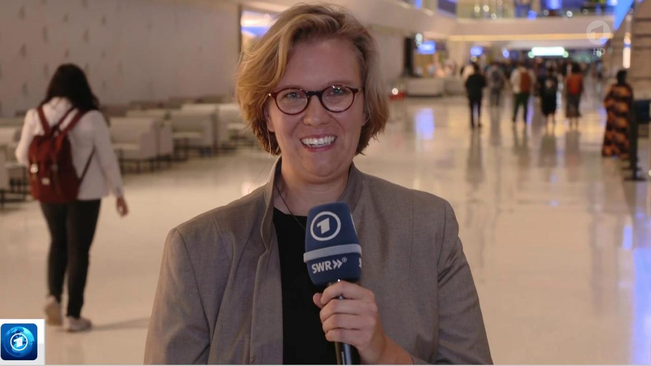 "Viele fanden die Rede eher lauwarm", Anna Osius, ARD Kairo zzt. Dubai ...