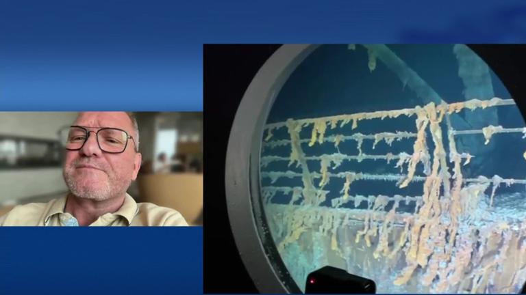 Arthur Loibl berichtet von Tauchgang mit Mini-U-Boot zur "Titanic ...