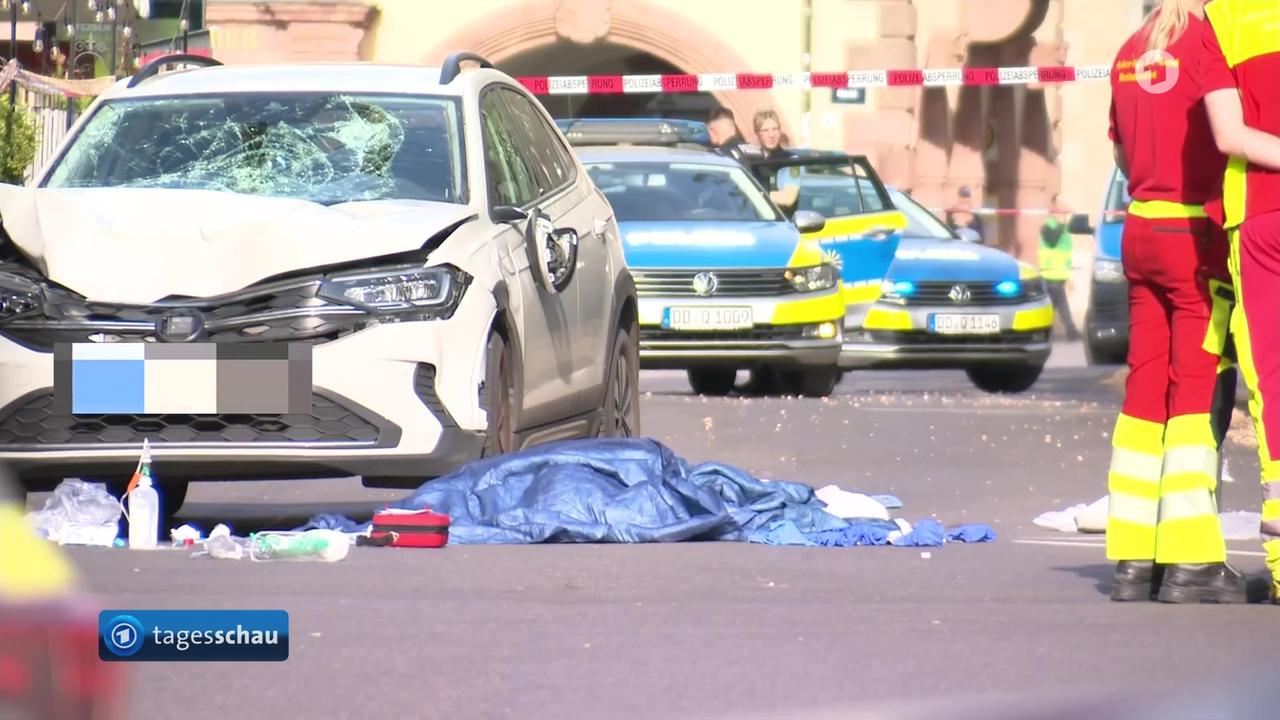 Mutmaßlicher Täter nach Autofahrt in Menschenmenge in Leipzig ...