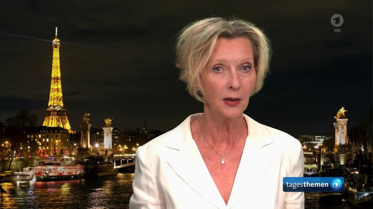 Sabine Rau, ARD Paris, "Dieses Ergebnis ist für Macron ein absolutes ...