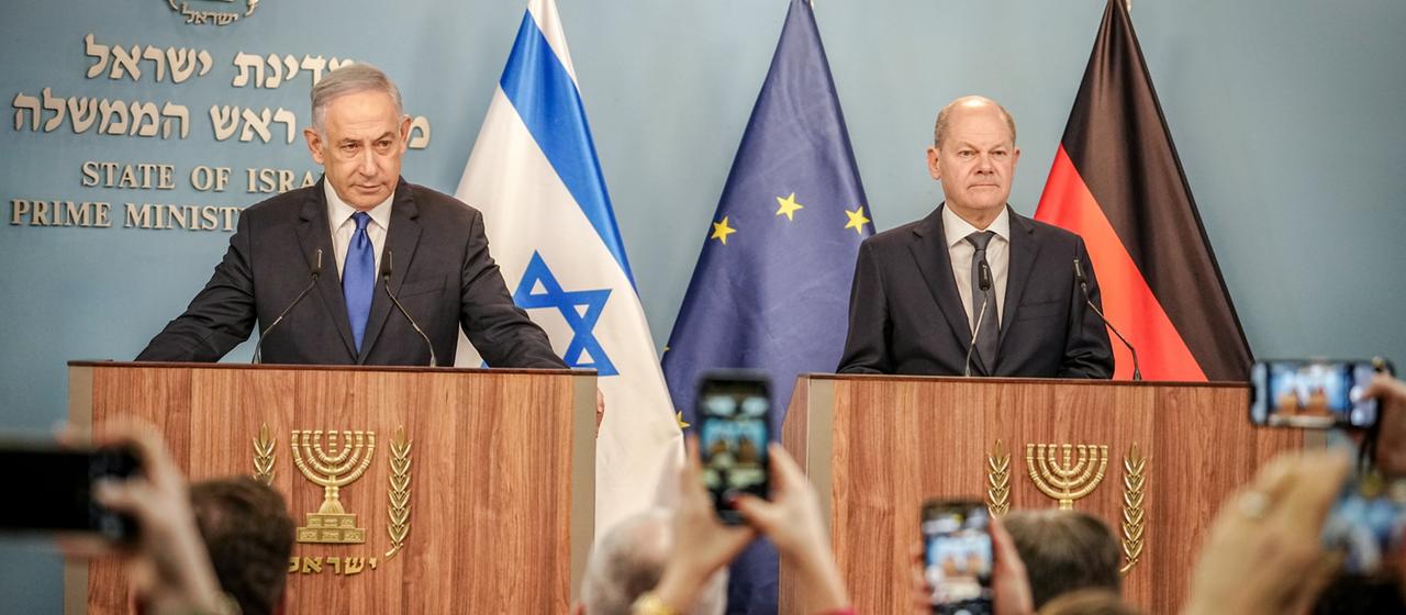 Scholz fordert bei Netanyahu mehr Hilfe für Menschen in Gaza ...