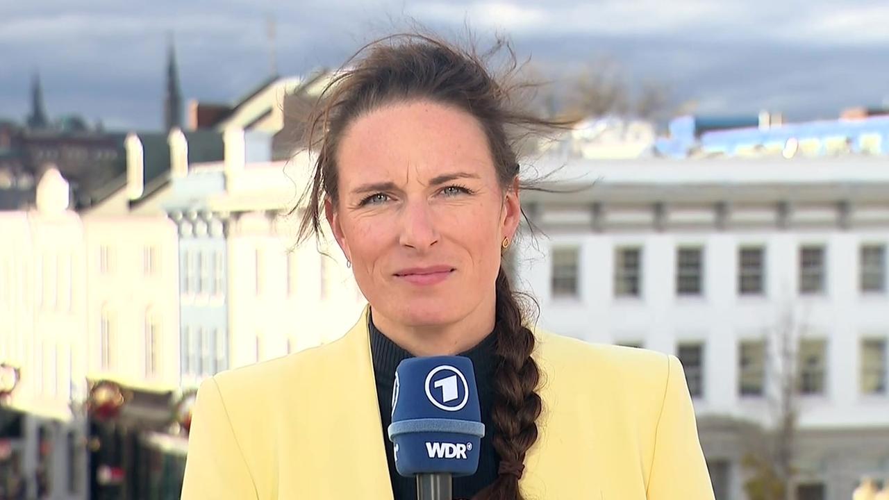 "Großer Anteil", Sarah Schmidt, ARD Washington, zur Rolle der USA bei ...