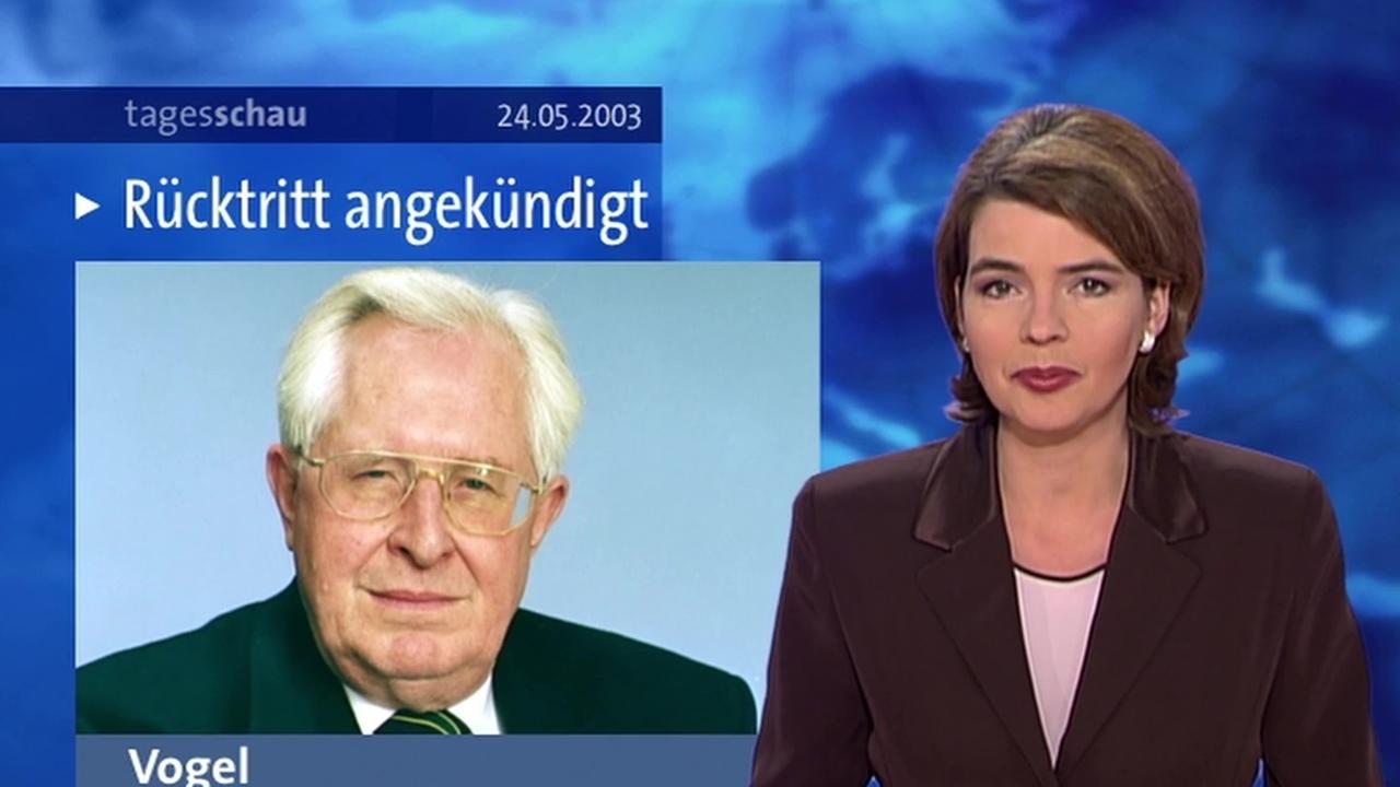 tagesschau vor 20 Jahren, 24. Mai 2003 | tagesschau.de