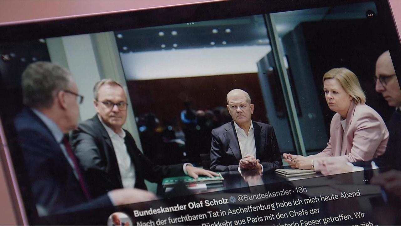 Debatte über Konsequenzen nach Messerangriff in Aschaffenburg | tagesschau.de