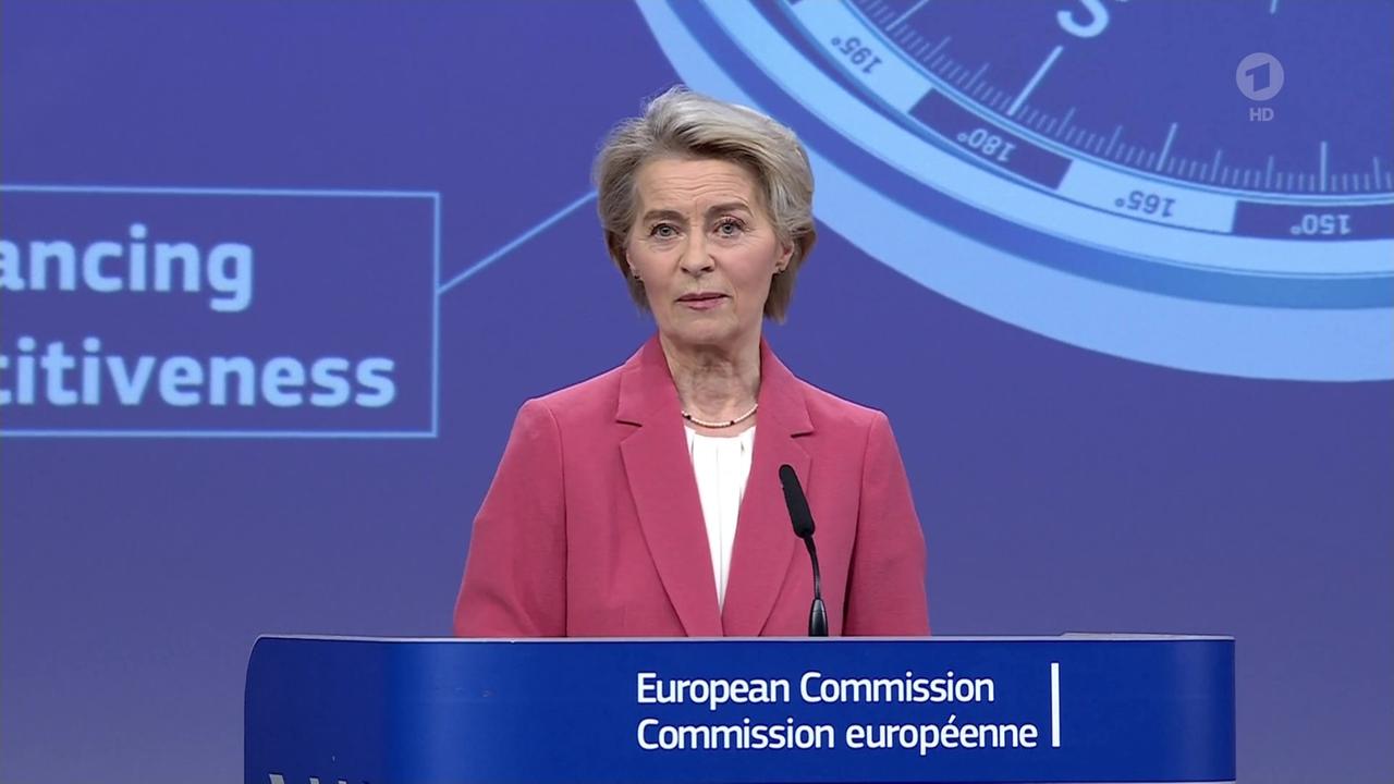 EU-Kompass für Wettbewerbsfähigkeit: Von der Leyen setzt auf Tempo und ...