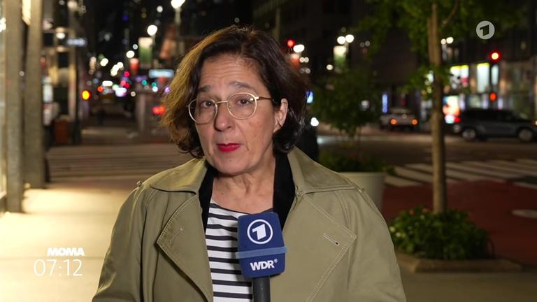 "Das ist mehr als Symbolik", Isabel Schayani, ARD New York, zur ...