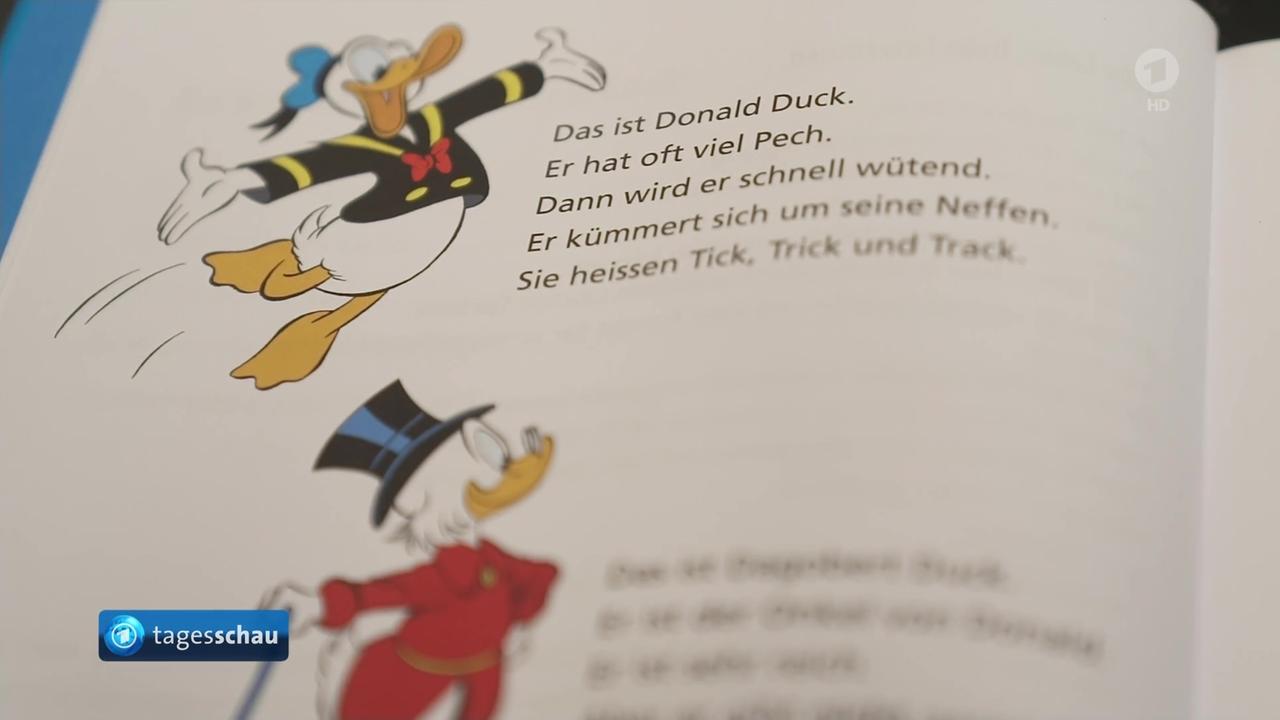 Comic-Klassiker "Donald Duck" erscheint erstmals in leichter Sprache ...