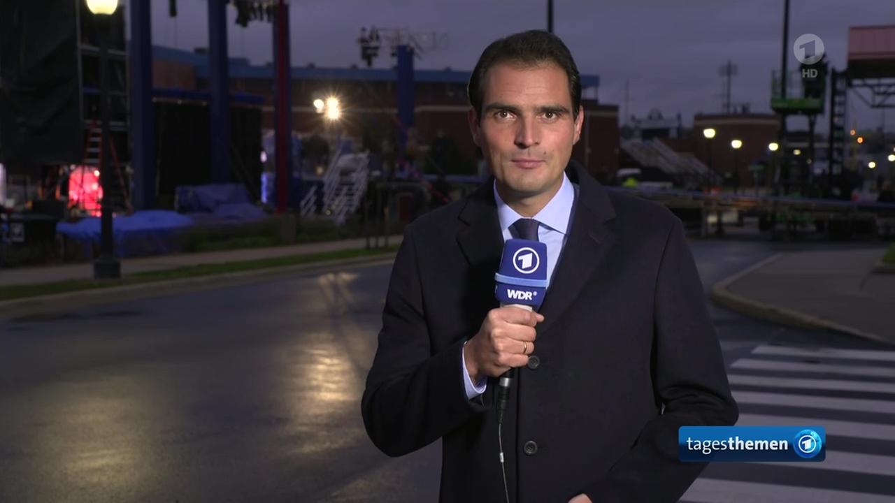 Jan Philipp Burgard, ARD Washington, über das politische Klima kurz vor ...