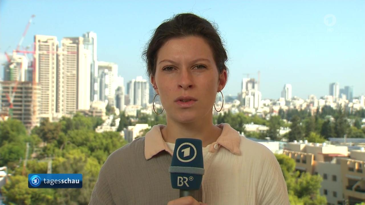 Hanna Resch, ARD Tel Aviv, zur Hilfslieferung nach Gaza | tagesschau.de