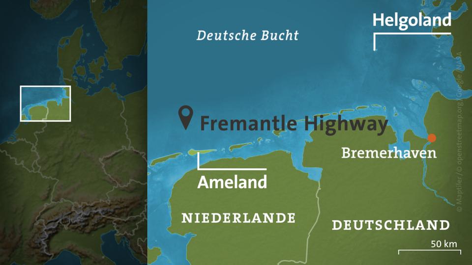 Ameland und der Frachterbrand: "Wir sind noch immer besorgt ...