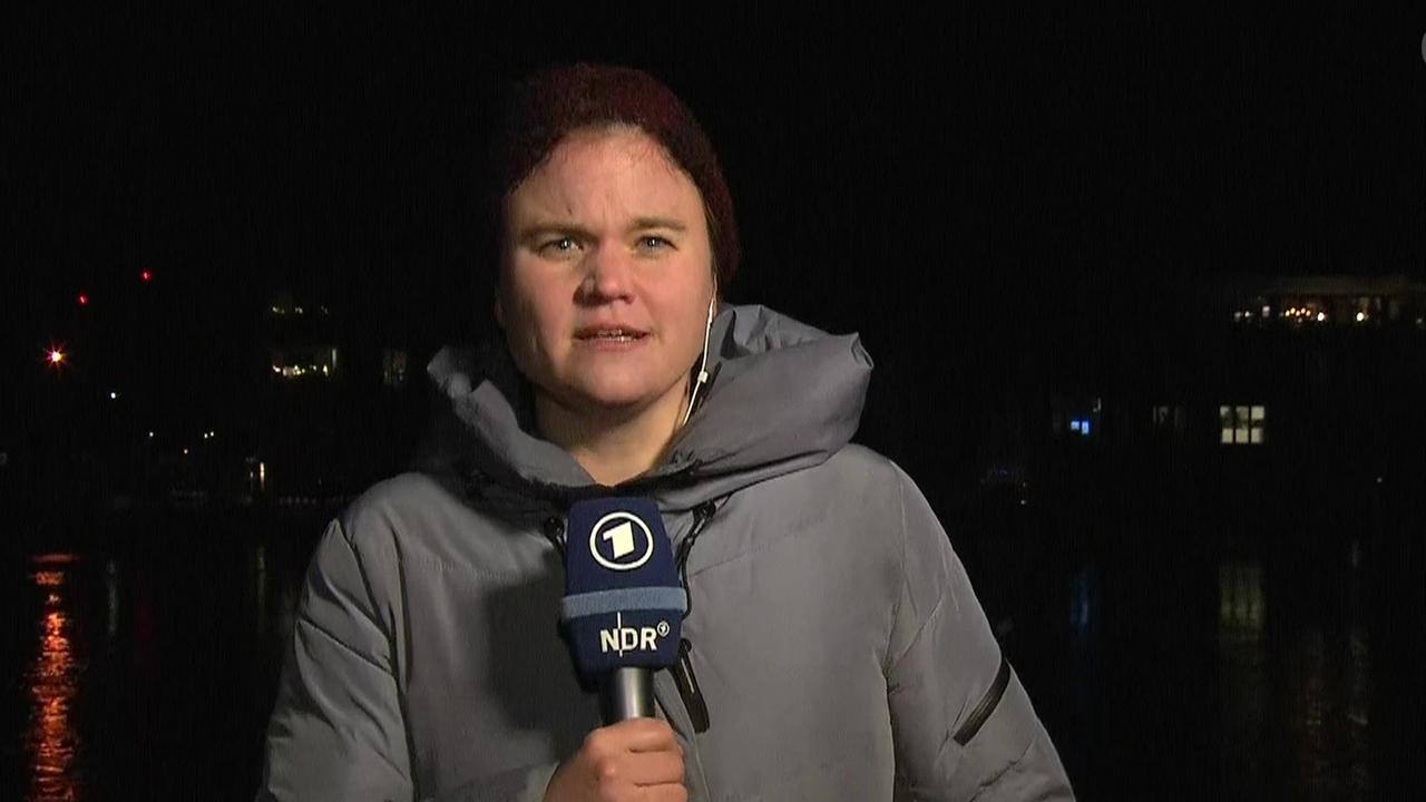 "Jetzt hat es hier gerade noch mal ordentlich geschauert", Pauline ...