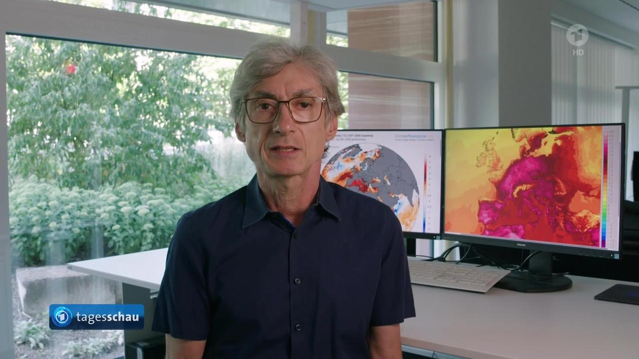 "Extrem ungewöhnlich für diese Jahreszeit", Tim Staeger, HR, zur ...