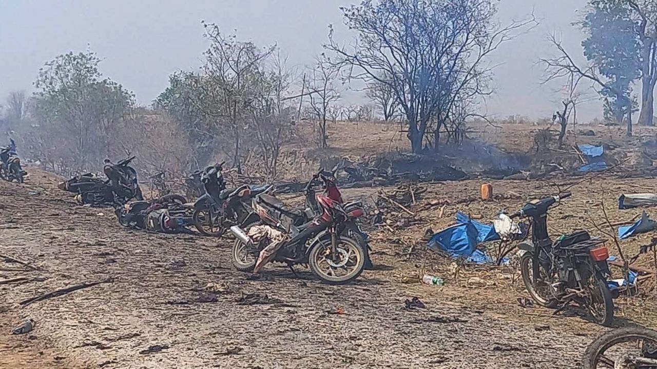 Mindestens 50 Tote durch Luftangriff des Militärs in Myanmar ...