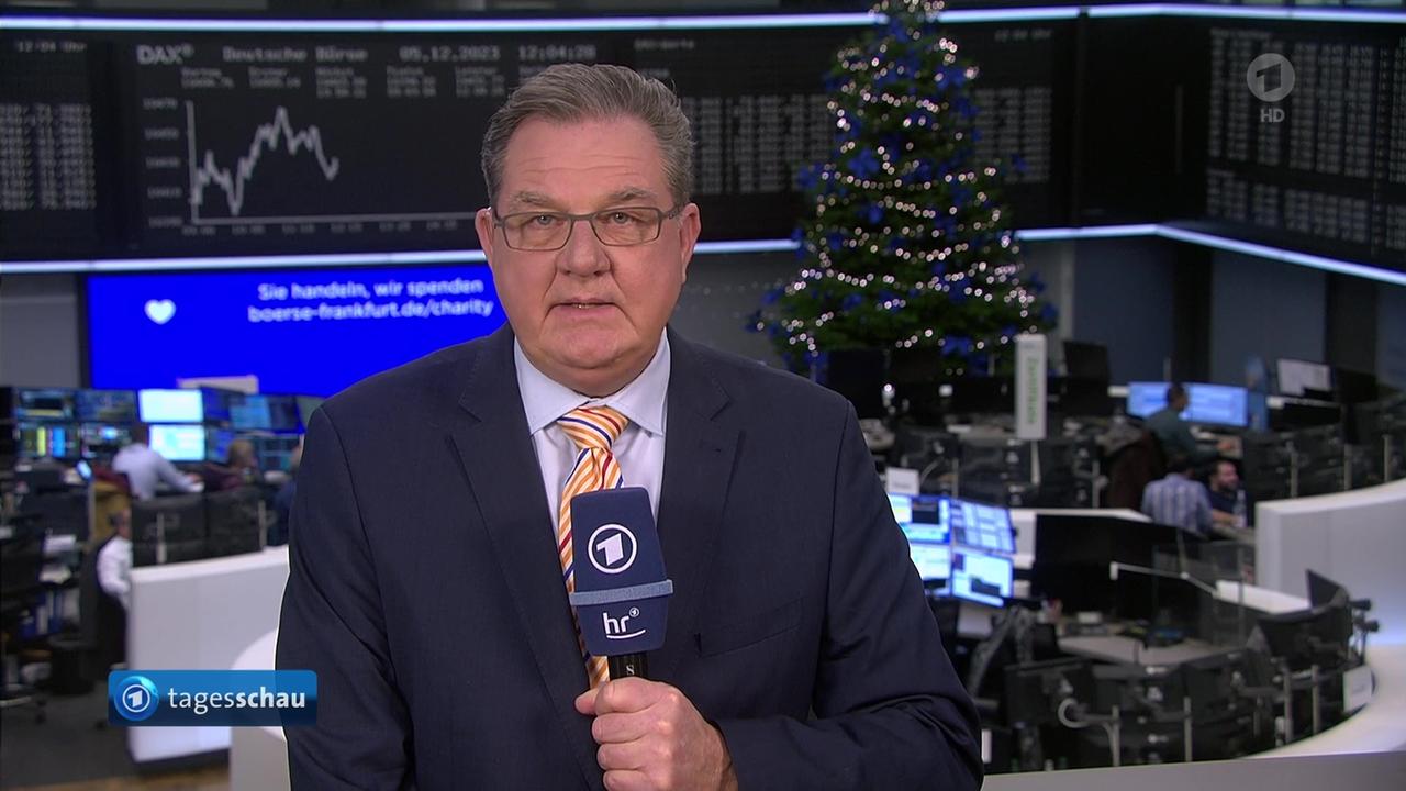 Stefan Wolff, HR, mit Neuigkeiten von der Börse | tagesschau.de