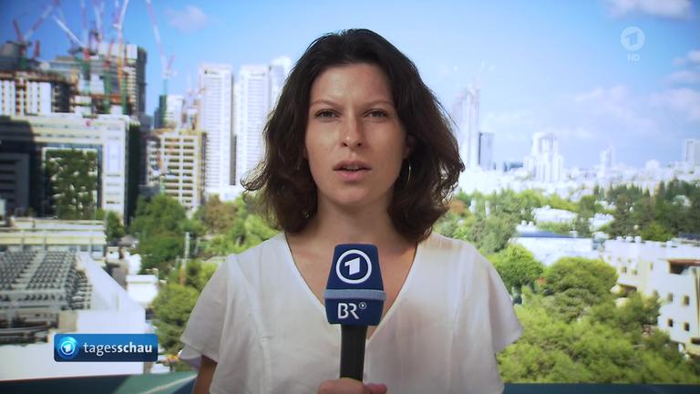 "Es sollen vier Kämpfer getötet worden sein", Hanna Resch, ARD Tel Aviv ...