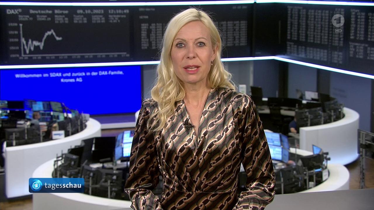 Antje Erhard, HR, mit Informationen zur Börse | tagesschau.de