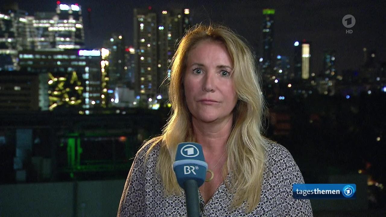 Susanne Glass, ARD Tel Aviv, über die Lage in Tel Aviv | tagesschau.de