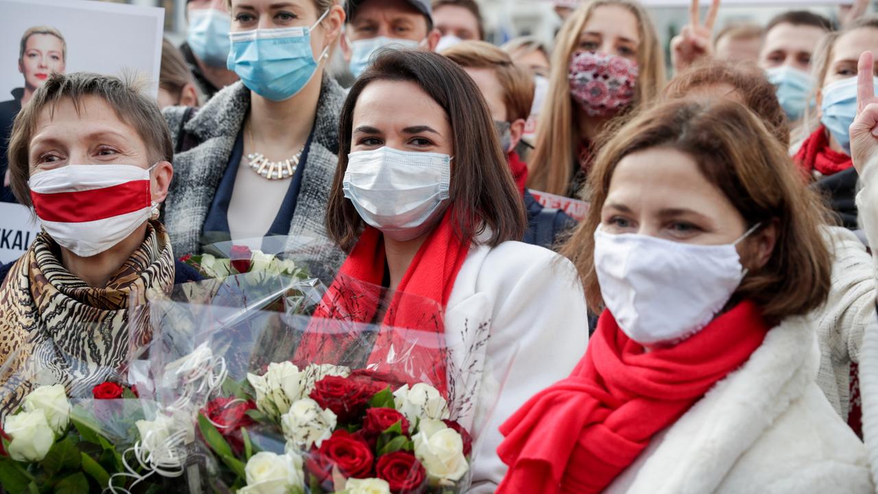 Swetlana Tichanowskaja: "Die Statements müssen mutiger sein ...