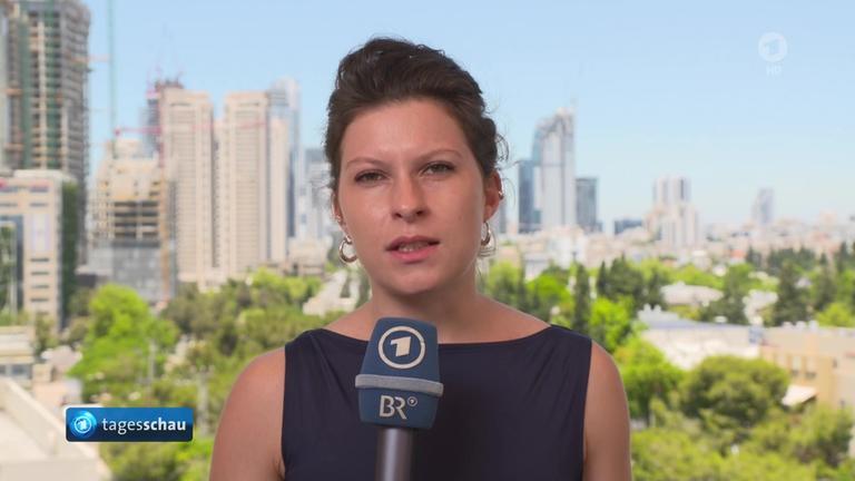 "Hoffnung auf ein Ende dieses Krieges", Hanna Resch, ARD Tel Aviv, zu ...