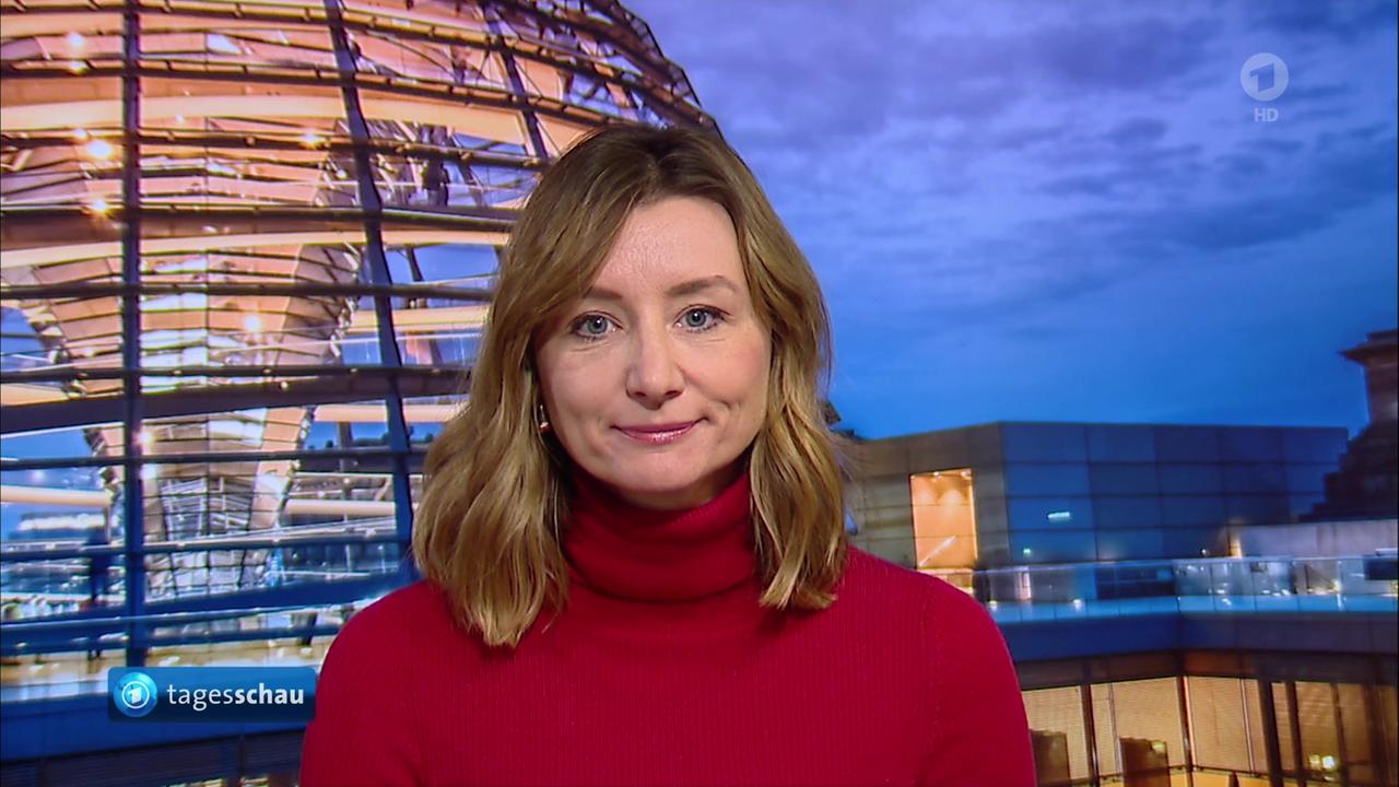 Sarah Frühauf, ARD Berlin, mit Berliner Reaktionen auf Anschlag in ...