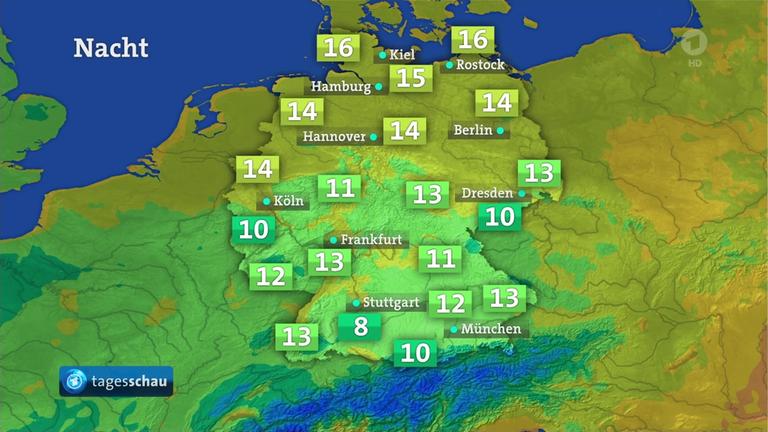 Die Wetteraussichten | tagesschau.de