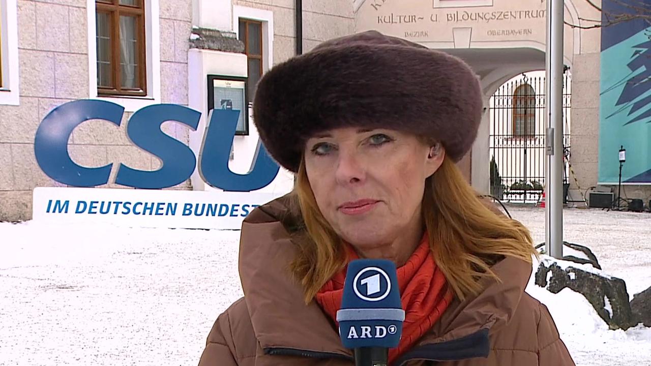 "Themen, mit denen die SPD ein Problem haben wird", Kerstin Palzer, ARD ...
