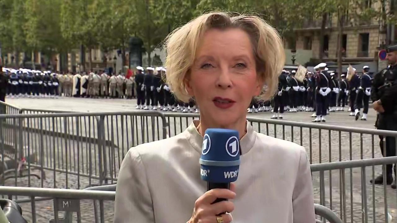 "Ich habe es so noch nicht erlebt", Sabine Rau, ARD Paris, zu ...